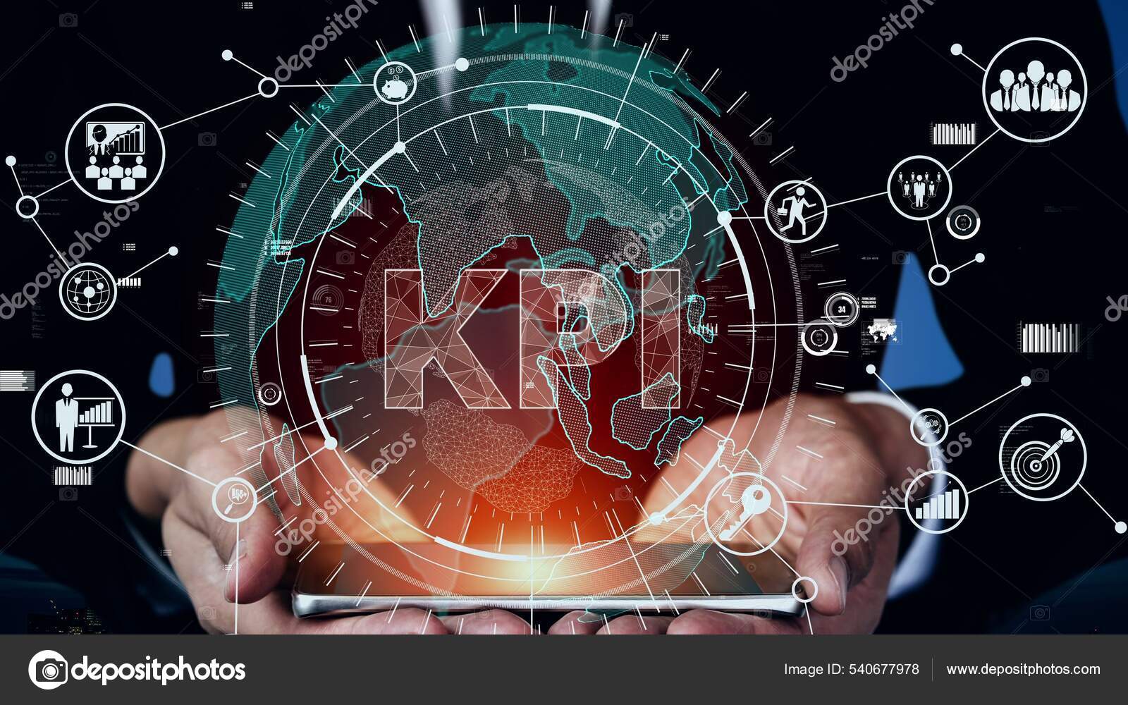 KPI Key Performance Indicator for Business conceptual Stock Photo by ...