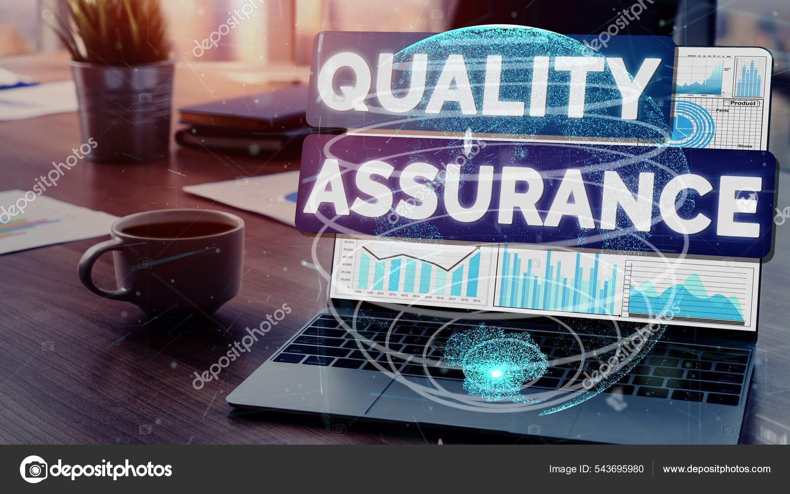 QA Quality Assurance and Quality Control conceptual — Stock Photo ...