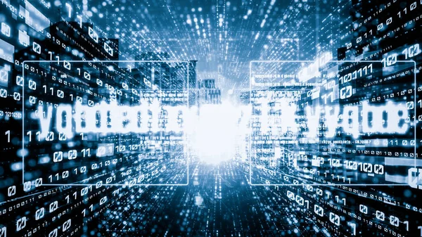 Software development, application programming code and tacit computer coding - Stock Image ...