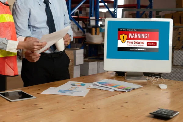 Greenscreen Computer Virus